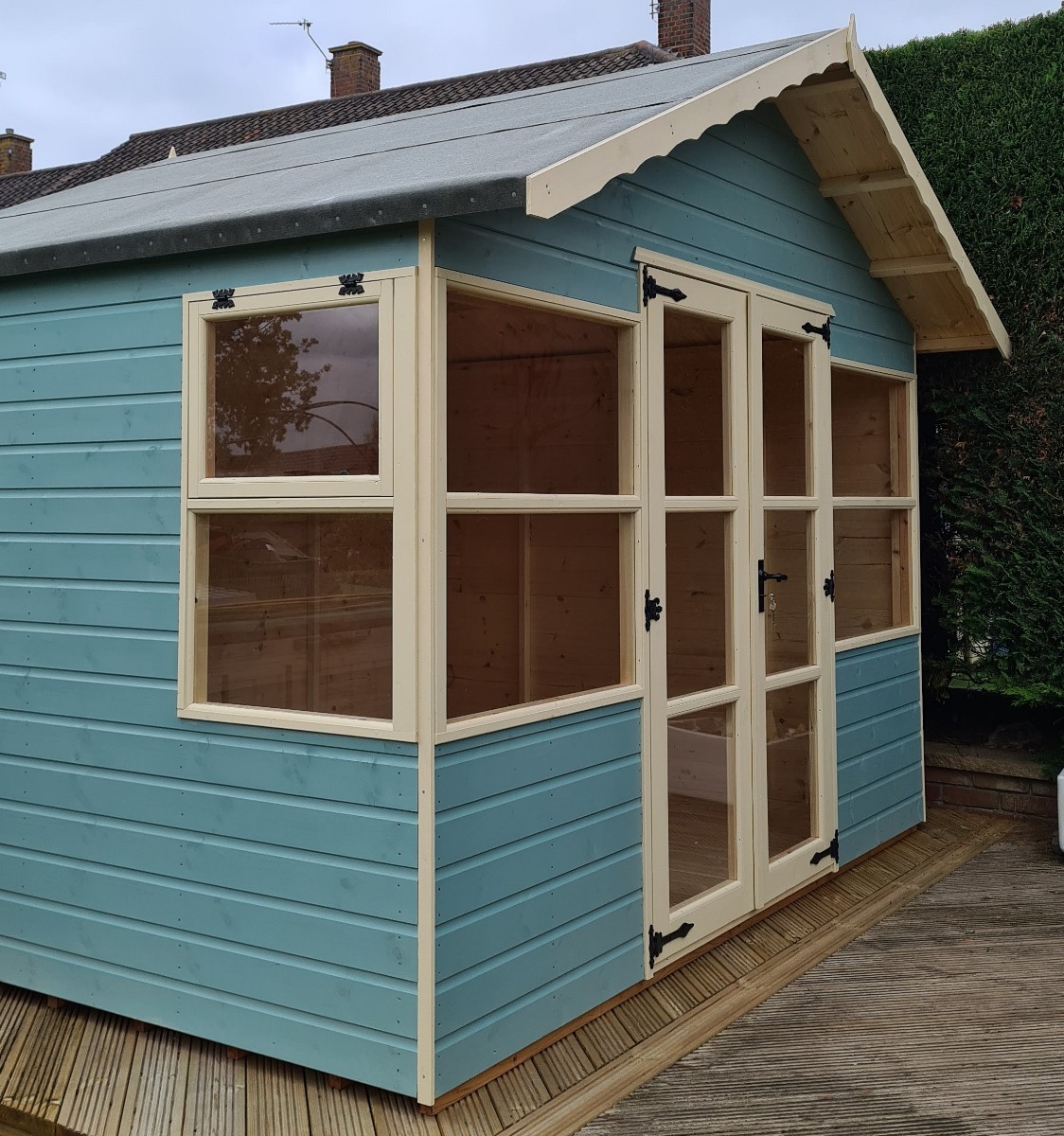 Hand Painted Timber Buildings In Norfolk. Call Orchard Timber Buildings ...