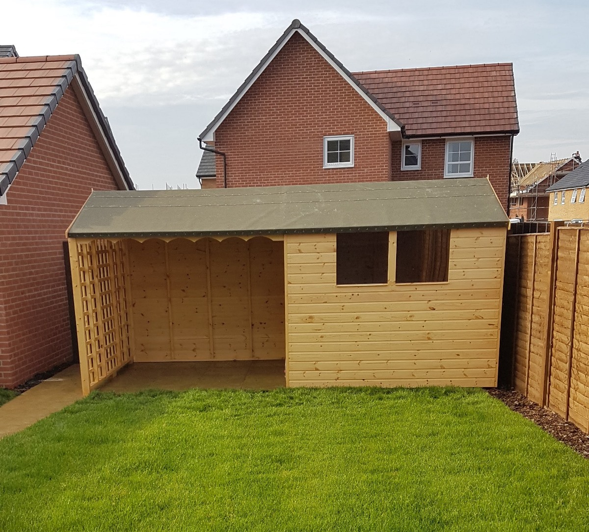 The Extension Shed In Norfolk. Call Orchard Timber Buildings Today.