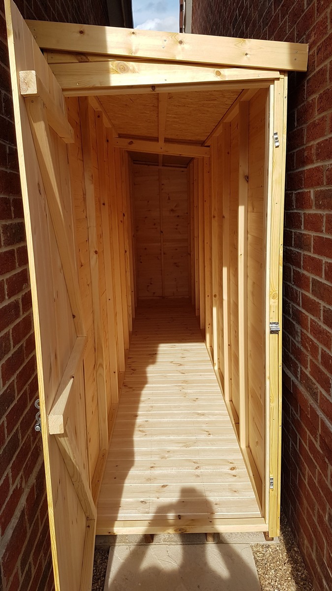 Narrow Sheds & Wooden Storage In Norfolk. Call Orchard Timber Buildings ...