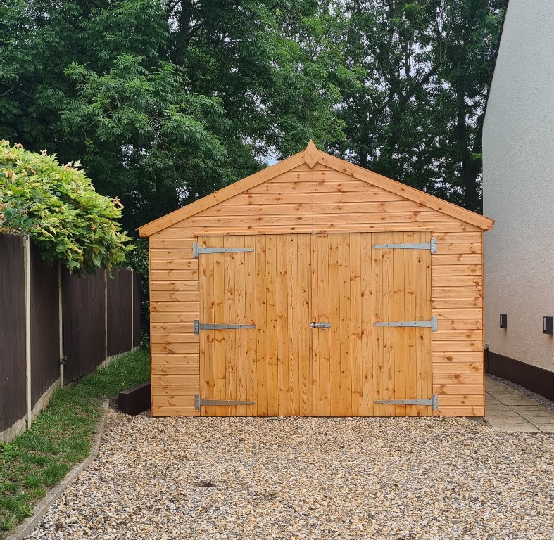 The Single Garage In Norfolk. Call Orchard Timber Buildings Today.