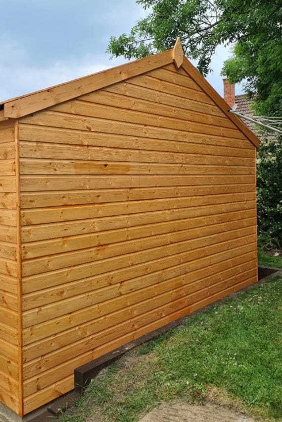 The Single Garage In Norfolk. Call Orchard Timber Buildings Today.