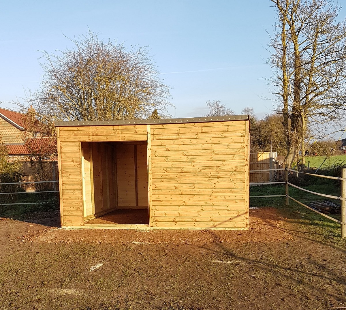 Wooden Shelters In Norfolk. Call Orchard Timber Buildings Today.