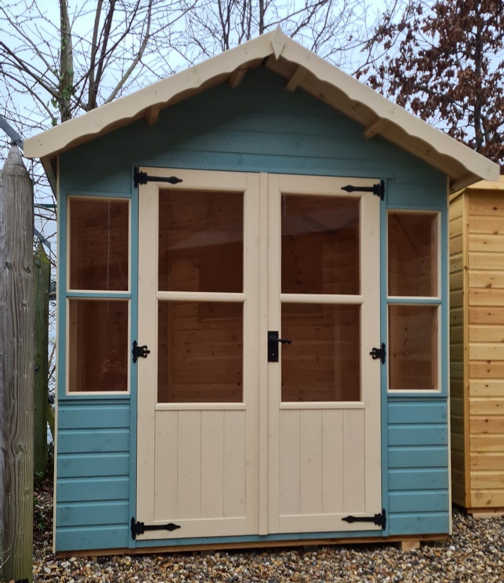 Hand Painted Timber Buildings In Norfolk. Call Orchard Timber Buildings ...